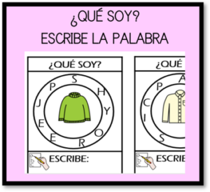 TARJETAS ¿QUÉ SOY? - Vivencias con maestricas