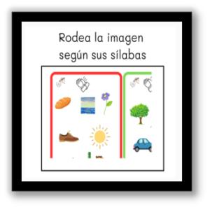 TARJETAS DE SÍLABAS - Vivencias con maestricas